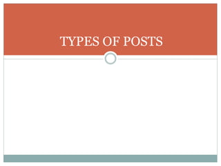 Post and core | PPTX