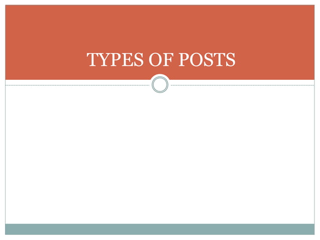 Post and core | PPTX