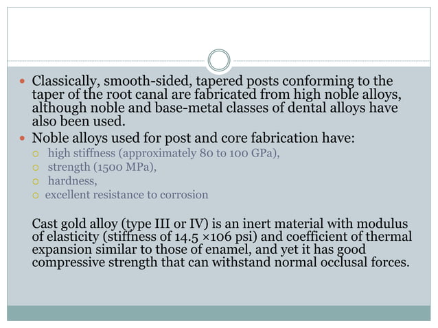 Post and core | PPTX
