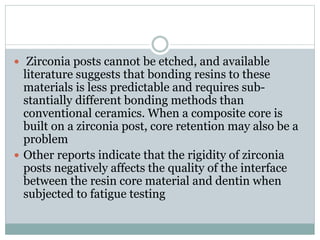 Post and core | PPTX