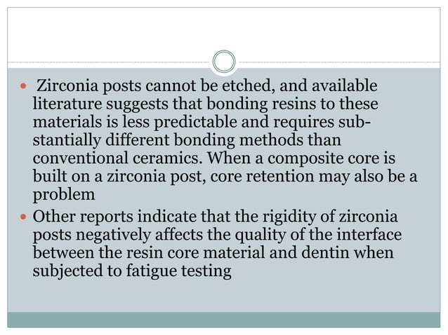 Post and core | PPTX