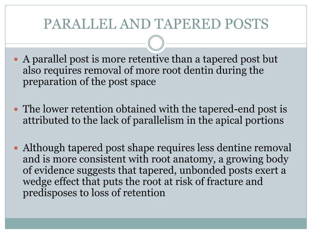 Post and core | PPTX