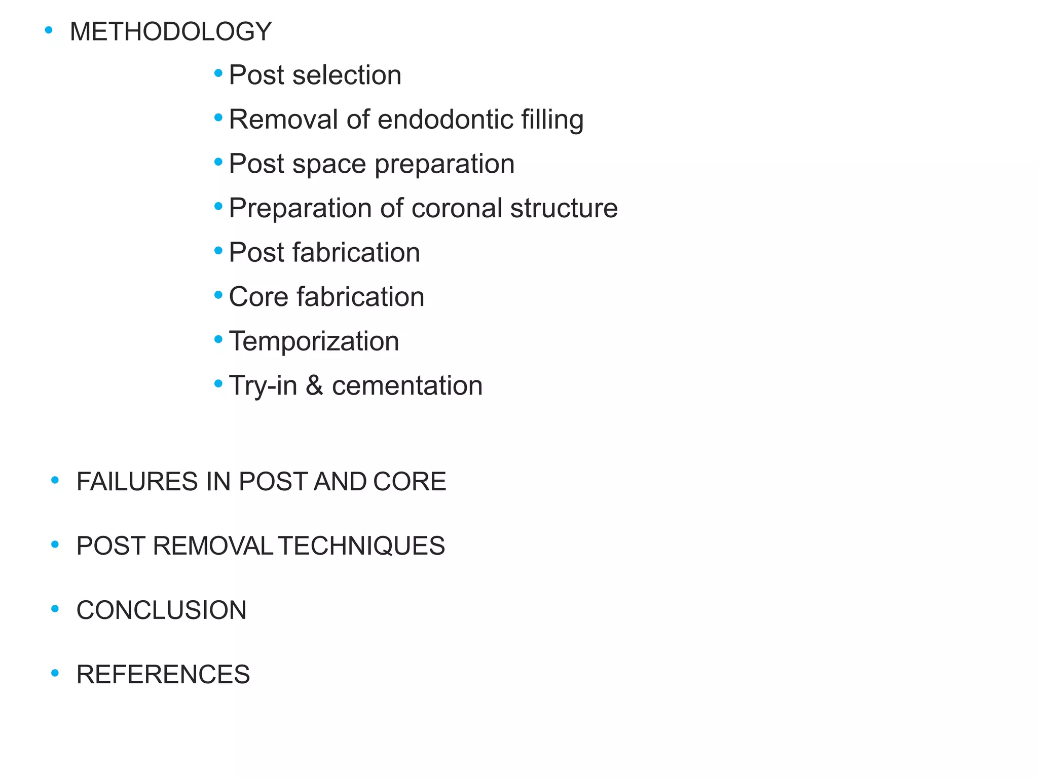 Post and core | PPTX