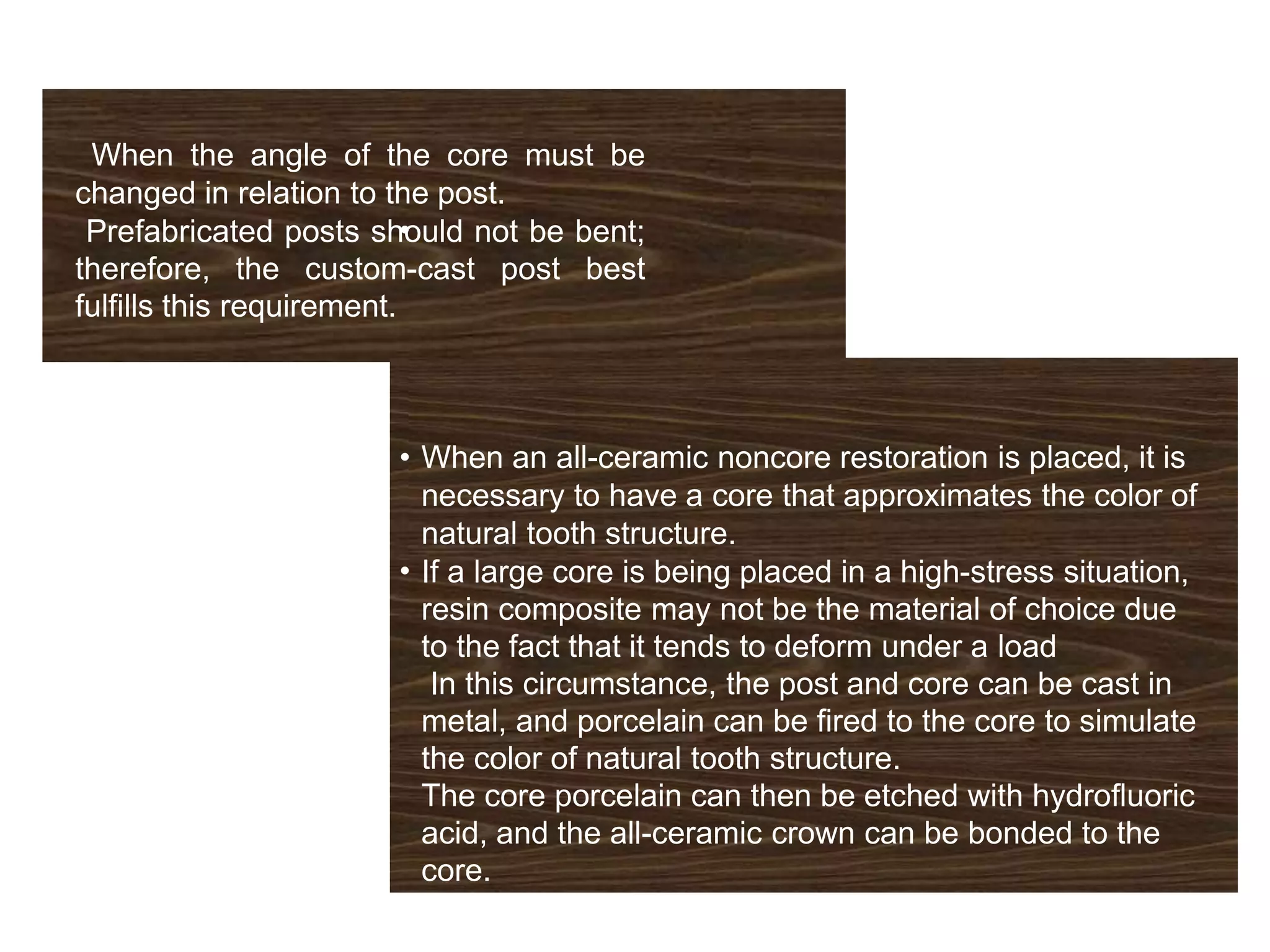 Post and core | PPTX