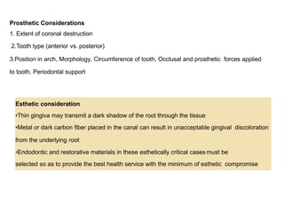 Post and core | PPTX