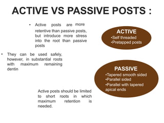 Post and core | PPTX