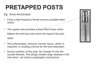 Post and core | PPTX