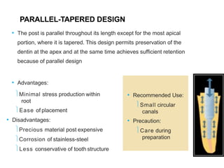 Post and core | PPTX