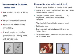 Post and core | PPTX