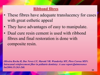 Post and core in primary teeth final to present | PPTX
