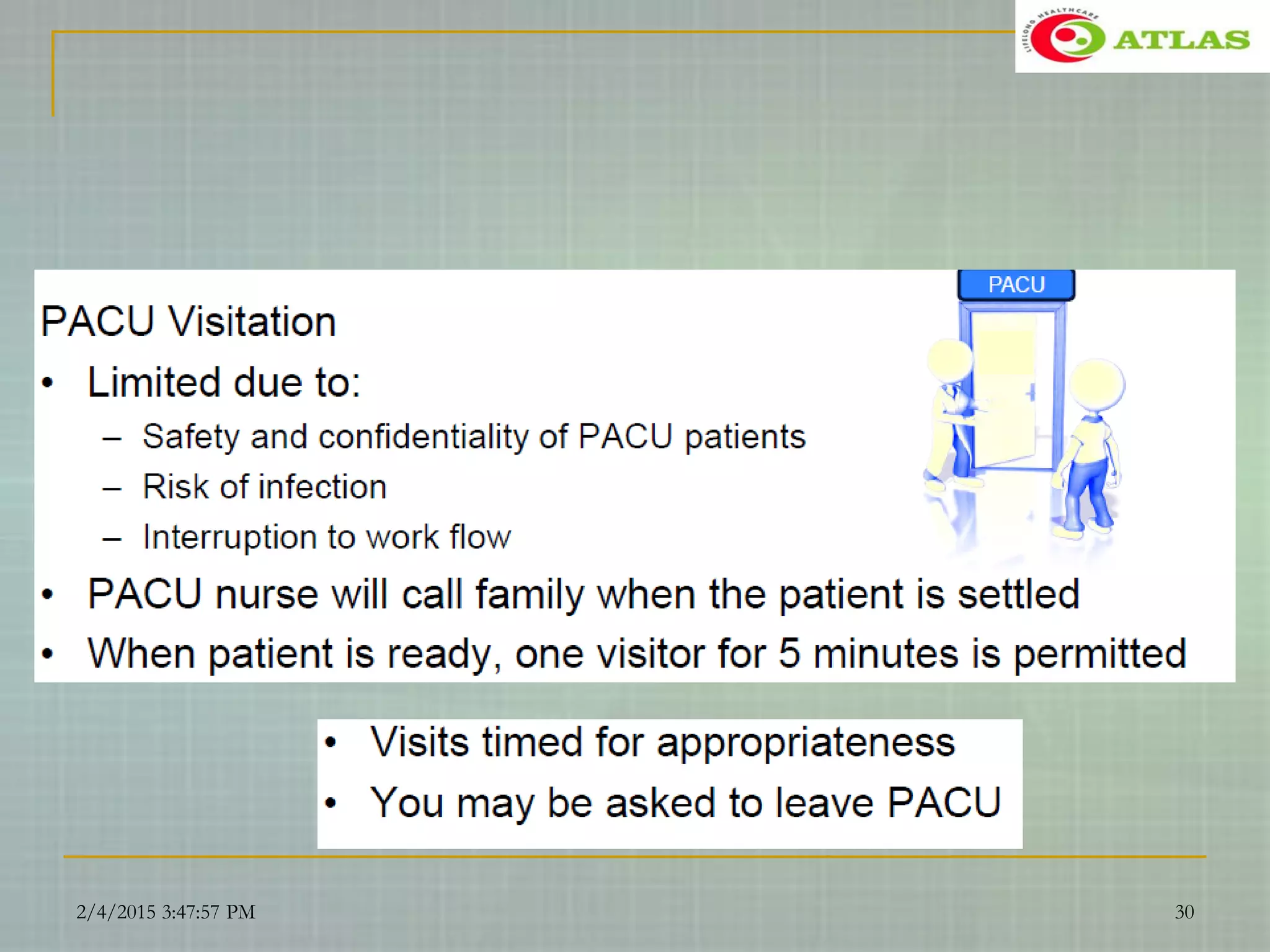Post anesthesia care unit(PACU) | PDF