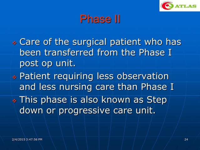 Post anesthesia care unit(PACU) | PDF