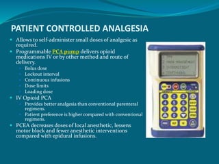 Postanesthetic care | PPTX