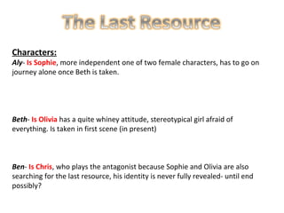 Post apocalyptic planning presentation | PPT