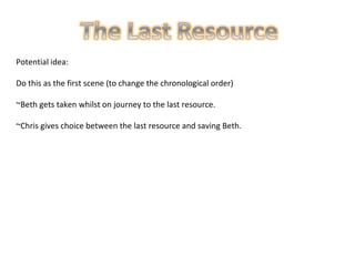 Post apocalyptic planning presentation | PPT