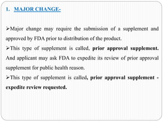 Post approvai regulatory affairs | PPTX