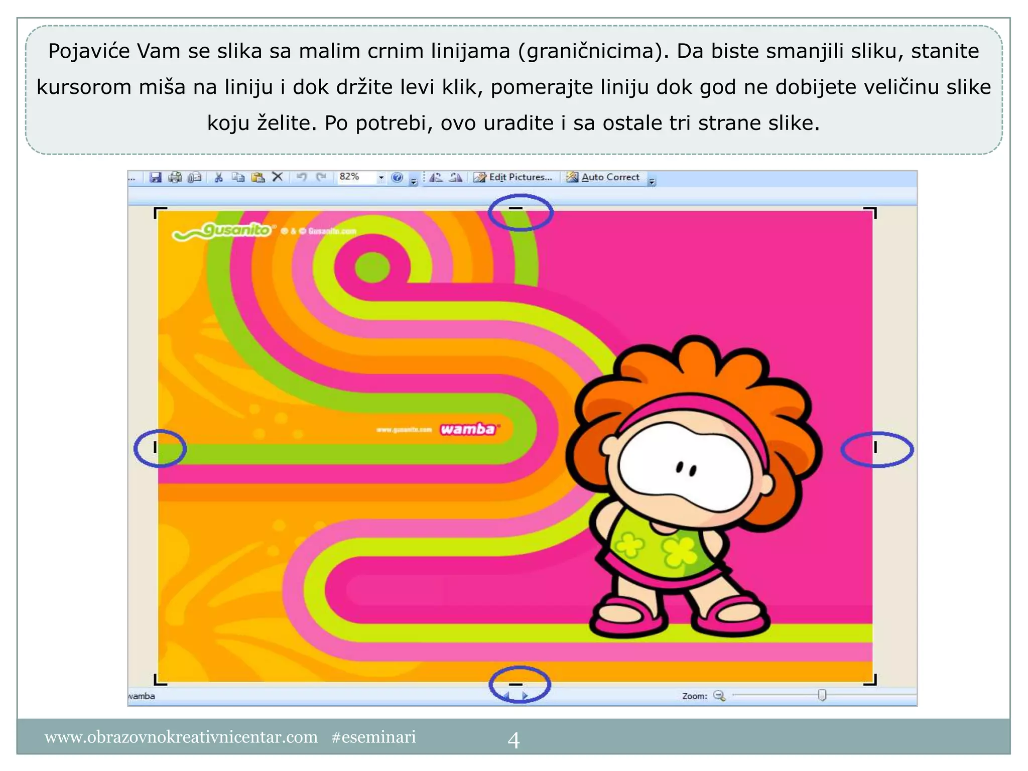 Postavljanje slike na profil | PPTX