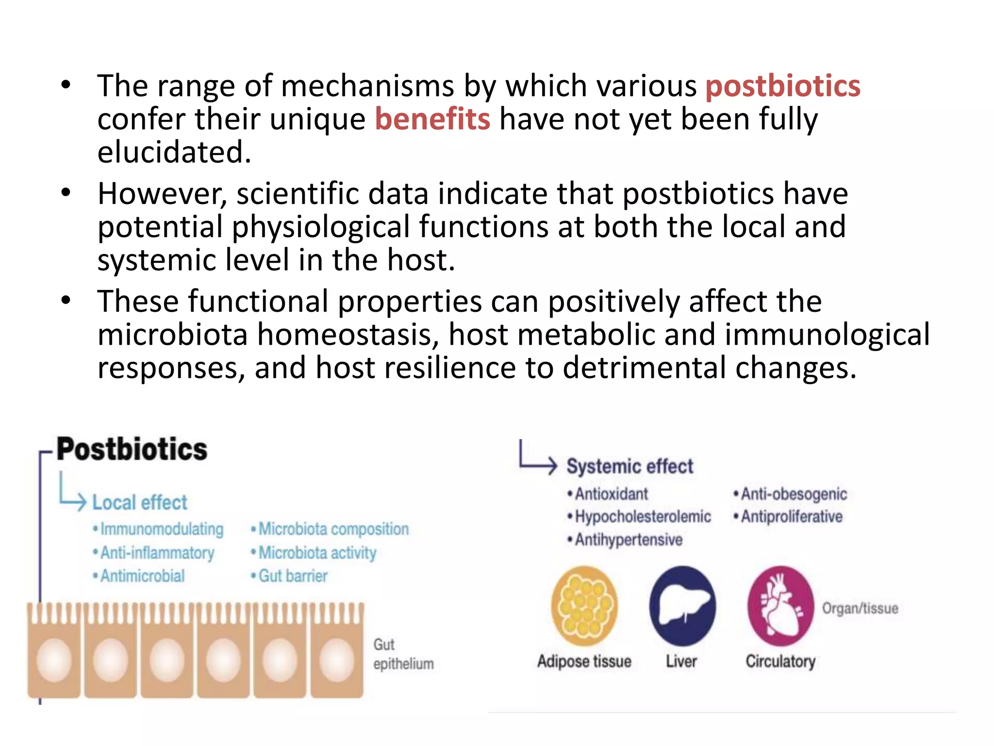 Postbiotics in children | PPTX