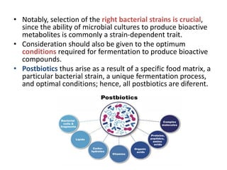 Postbiotics in children | PPTX
