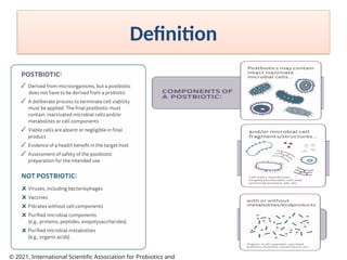 Postbiotics and their therapetic properties | PPTX
