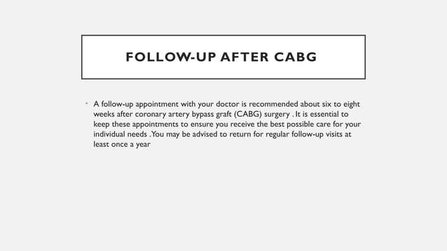 Post CABG Left Ventricle evaluation pptx | PPT