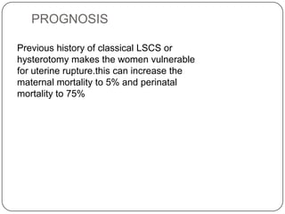 previous caesarean | PPTX