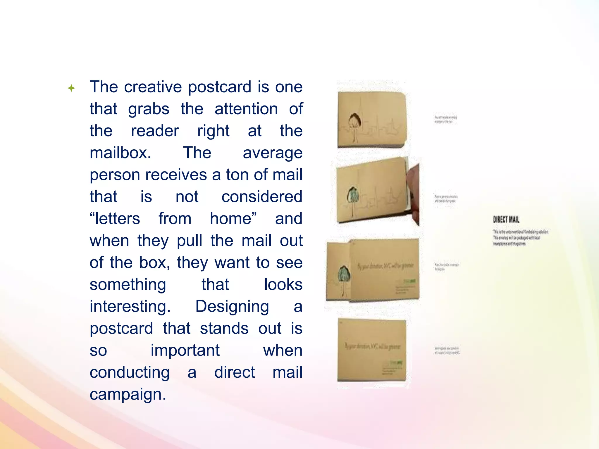 Postcard advertising | PPT