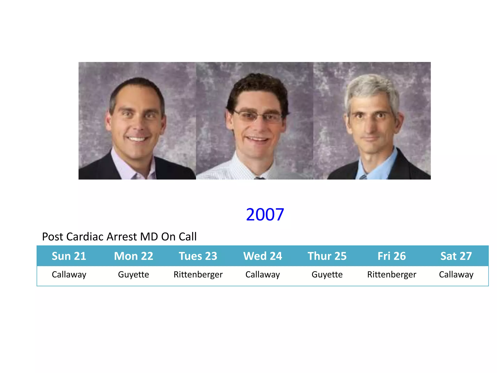 Post Cardiac Arrest Service | PPTX