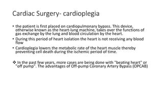 Post cardiac surgery monitoring and follow up | PPTX