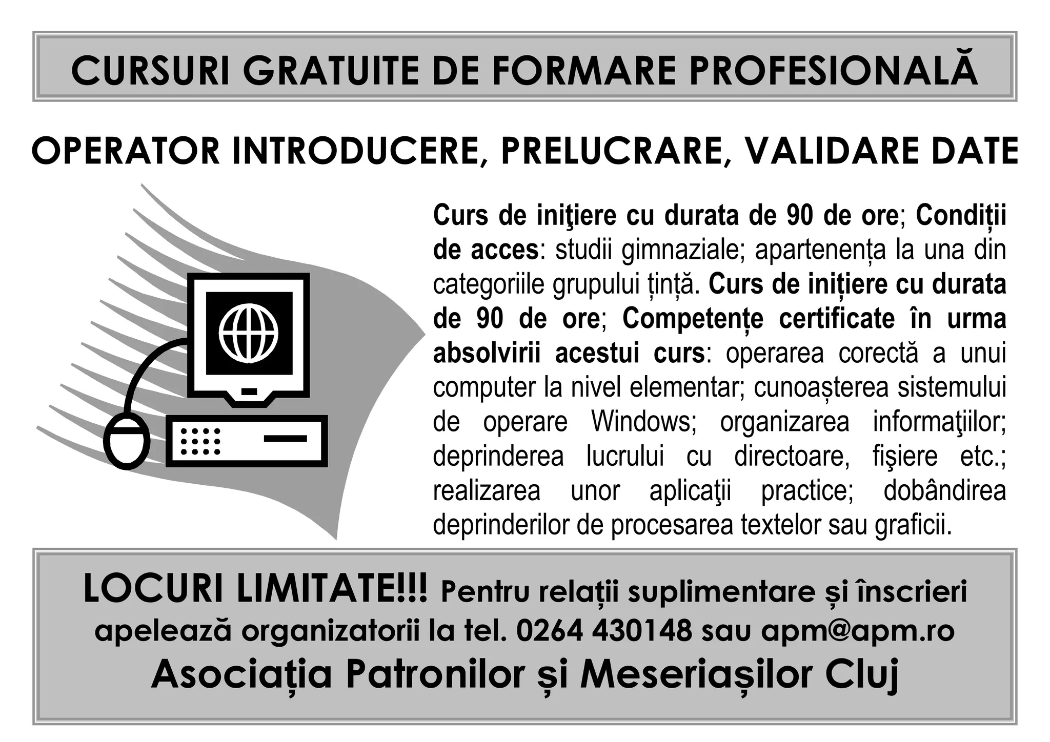 CURSURI GRATUITE DE FORMARE PROFESIONALĂ | PPT