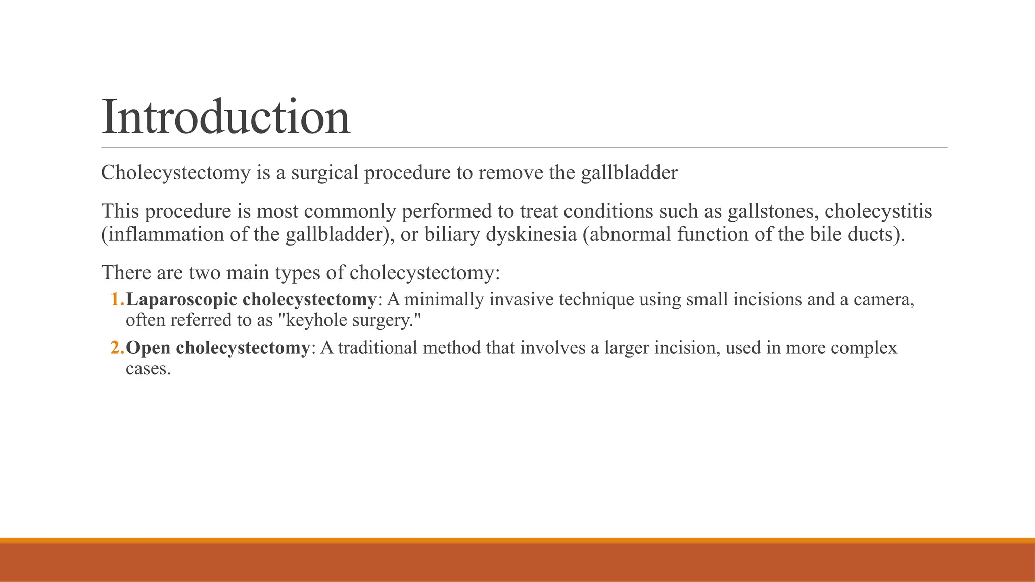 Post Cholecystectomy Complications .pptx