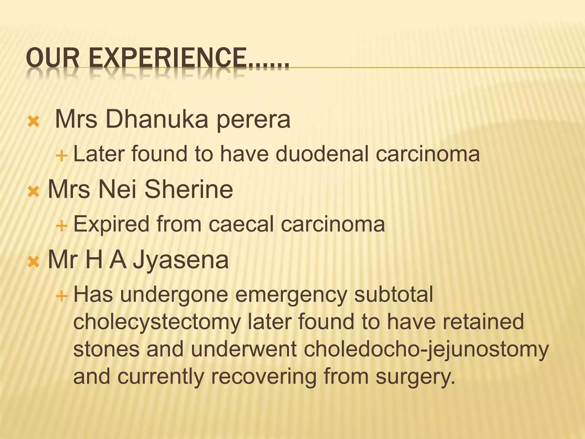 Post cholecystectomy syndrome | PPTX