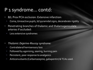Posterior circulation - Applied Anatomy | PPTX