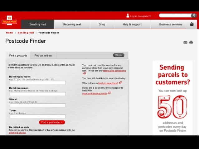 The Open Postcode Finder