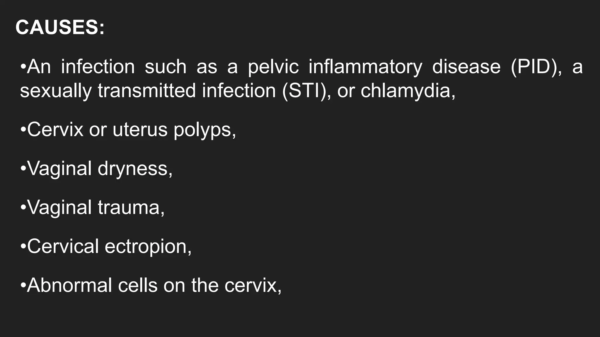 POST COITAL BLEEDING.pptx