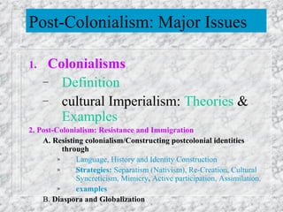 Post colonial 1 | PPT
