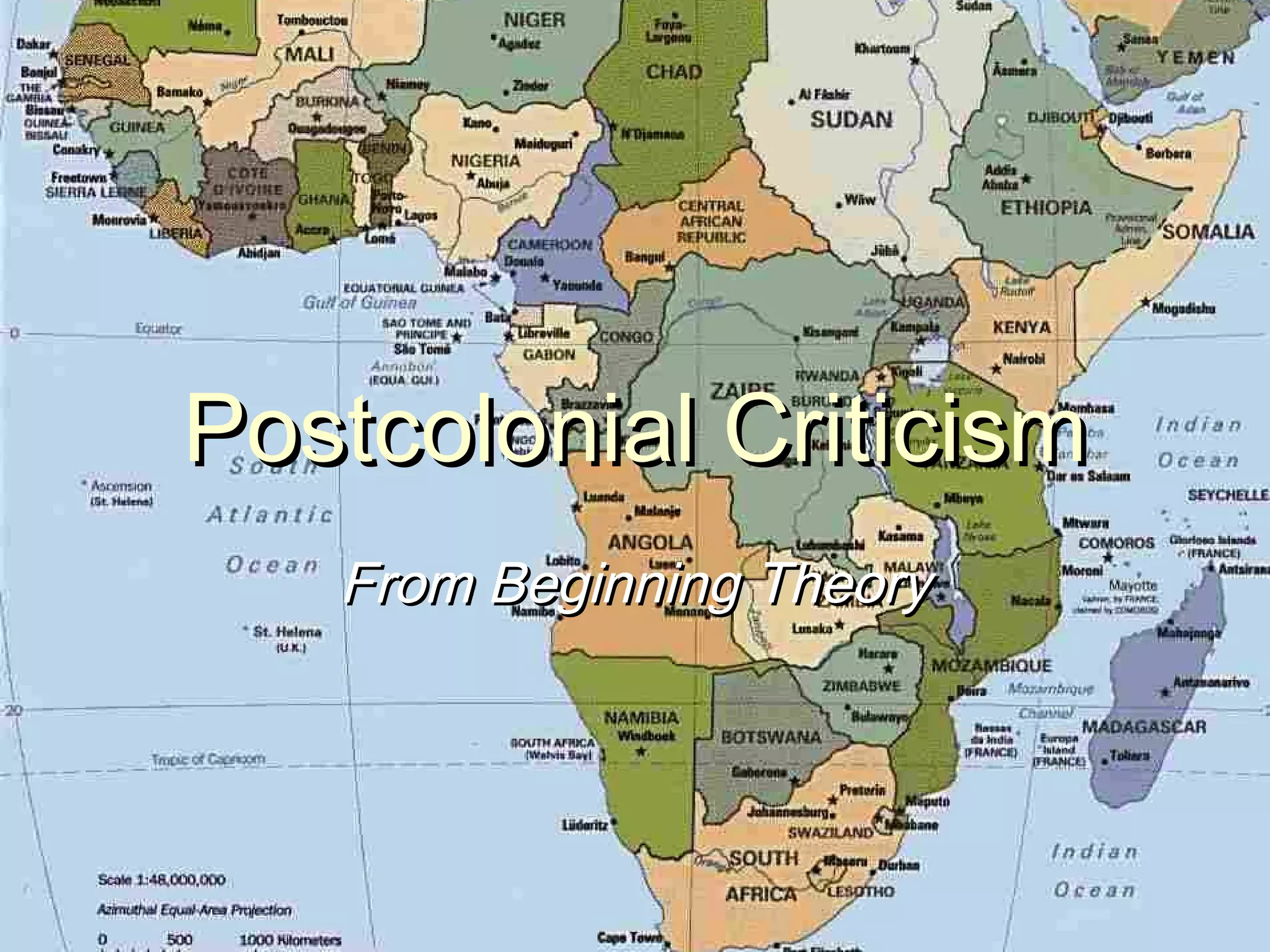 Postcolonial criticism | PPT