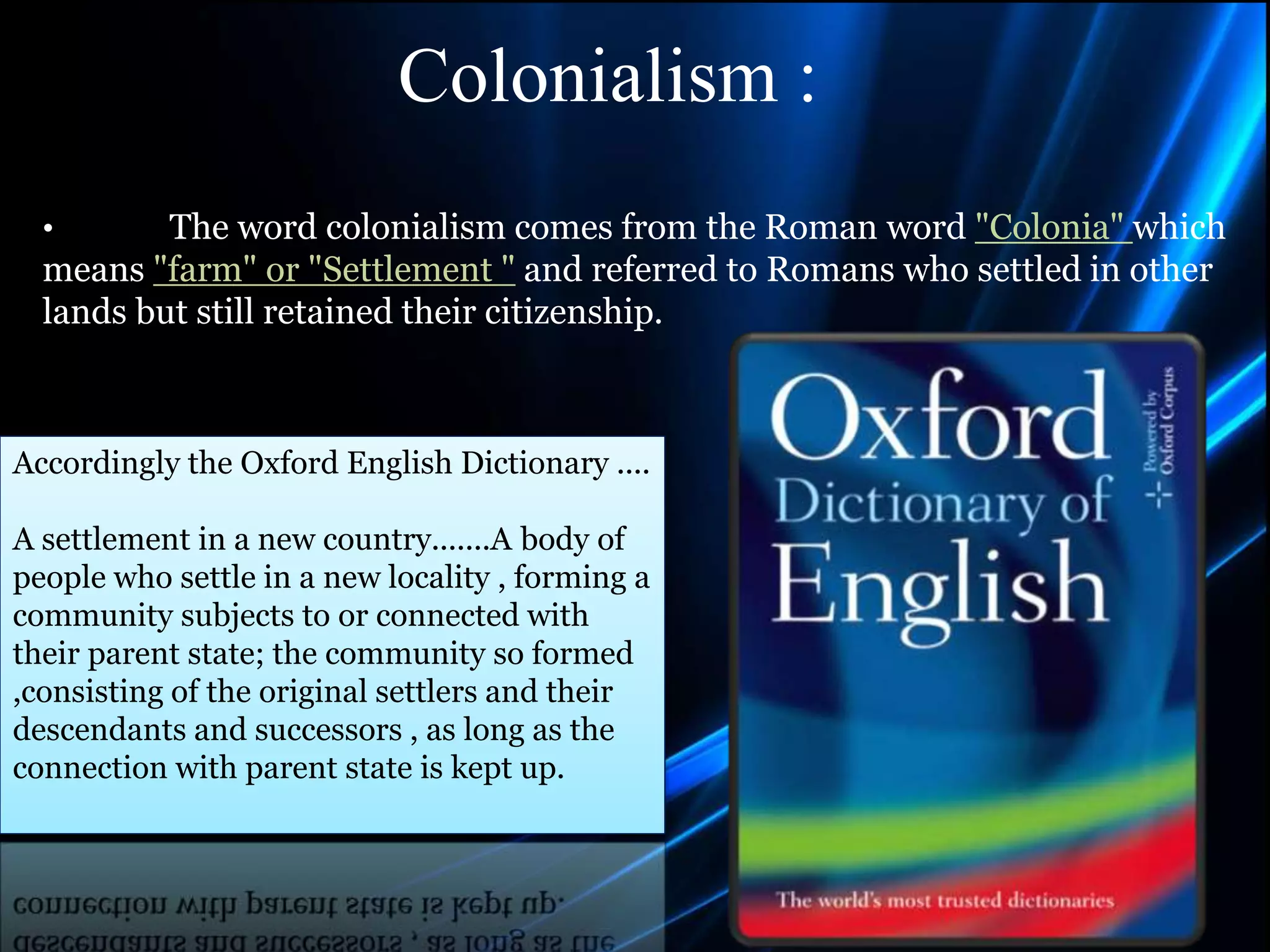 Post colonialism | PPTX