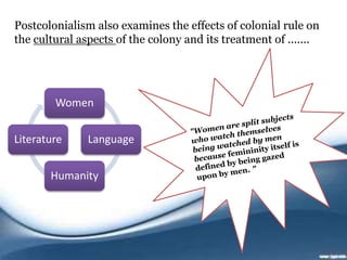 Post colonialism | PPTX