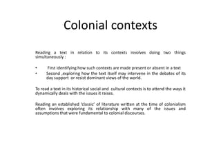 Postcolonialism | PPTX