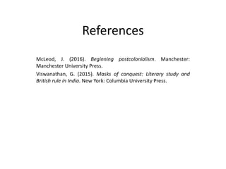 Postcolonialism | PPTX