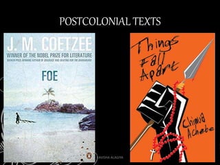 Postcolonialism, Robinson Crusoe and India | PPTX