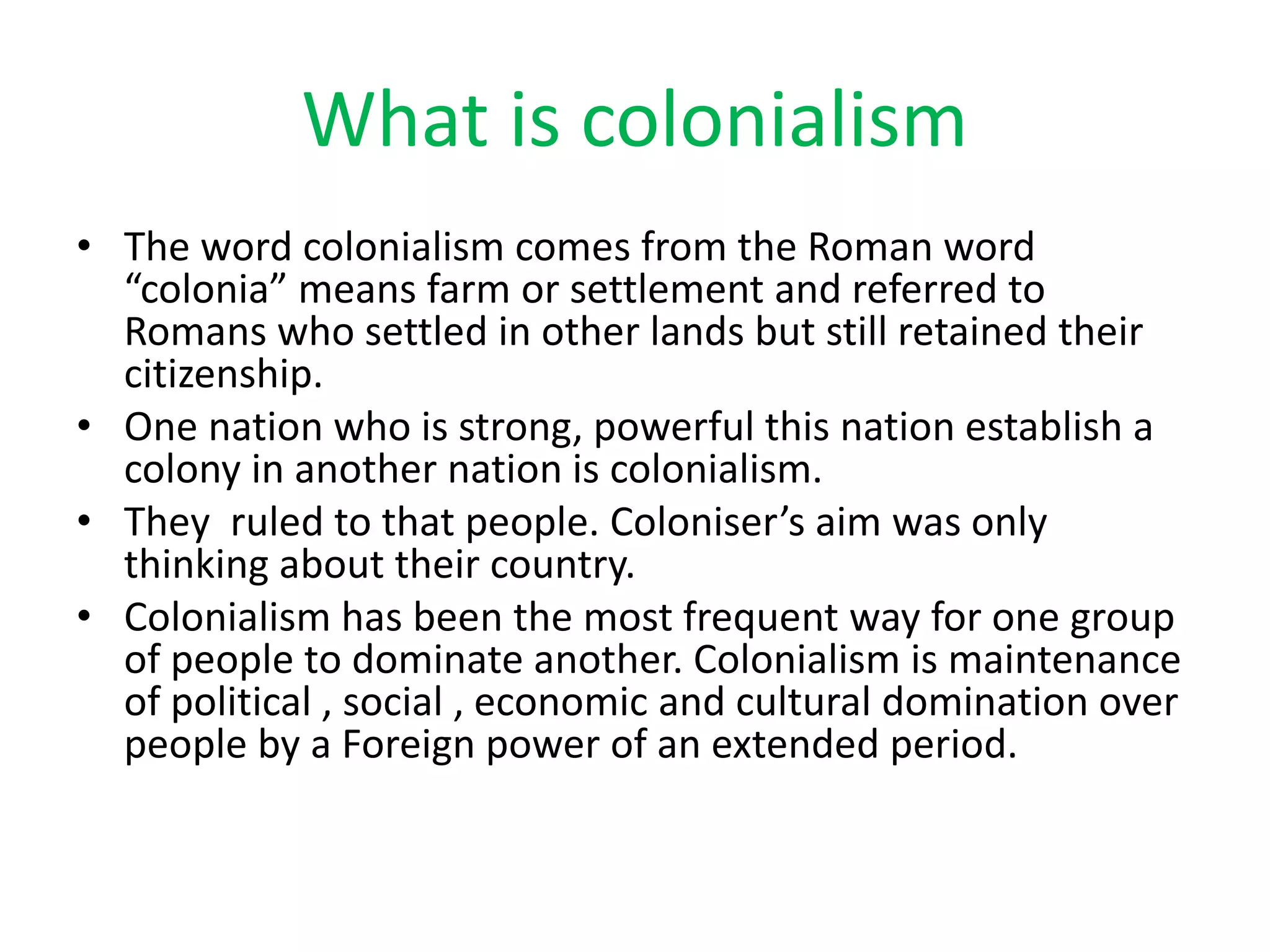 Postcolonialism | PPTX
