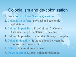 Postcolonialism 1 | PPT