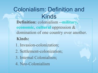 Postcolonialism 1 | PPT