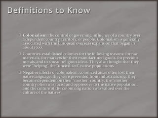 Postcolonialism | PPT