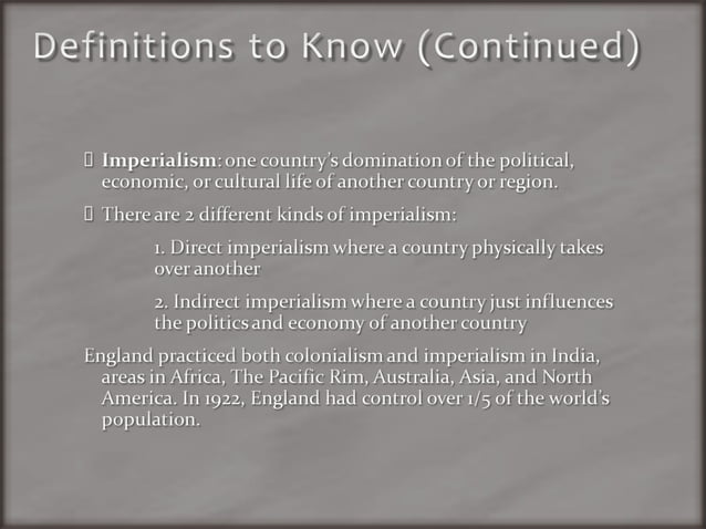 Postcolonialism | PPT