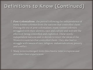 Postcolonialism | PPT