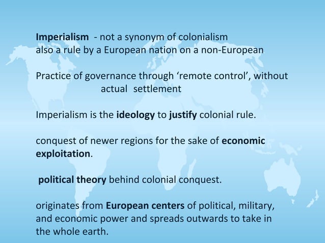 Postcolonialism Introduction - Background | PPT