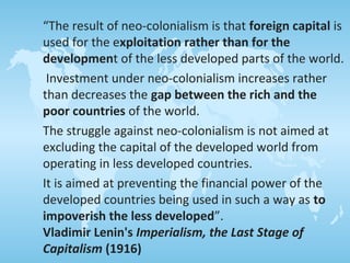 Postcolonialism Introduction - Background | PPT